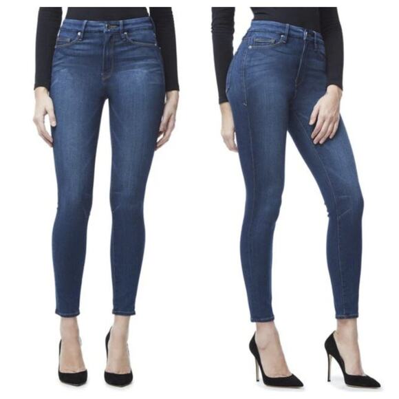 Good American | Jeans | Good American Womens Good Waist Skinny Crop ...
